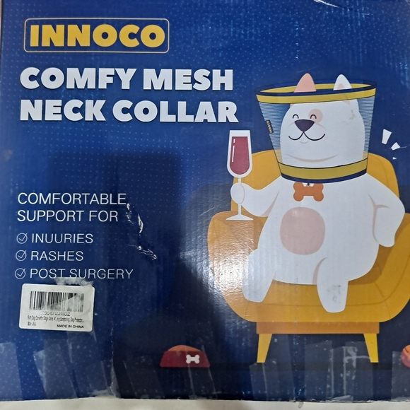 innoco | Dog | Comfy Mesh Neck Collar Blue | Poshmark
